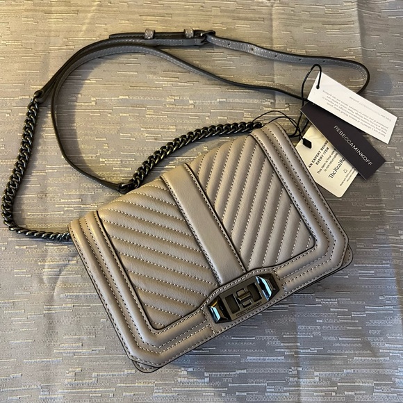 Rebecca Minkoff | Bags | Rebecca Minkoff Chevron Quilted Small Love ...